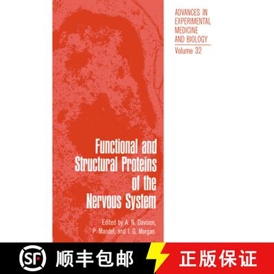 【3-4周达】Functional and Structural Proteins of the Nervous System: Proceedings of Two Symposia on P... [9781468469813]