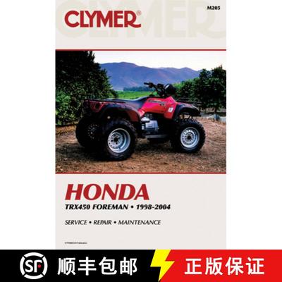 【3-4周达】Honda TRX450 Foreman Series ATV (1998-2004) Service Repair Manual [9780892878963]