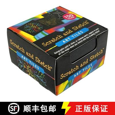 【3-4周达】Scratch & Sketch Art Tiles [9781441336170]