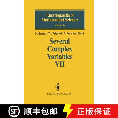 【3-4周达】精装 Several Complex Variables VII : Sheaf-Theoretical Methods in Complex Analysis [9783540562597]