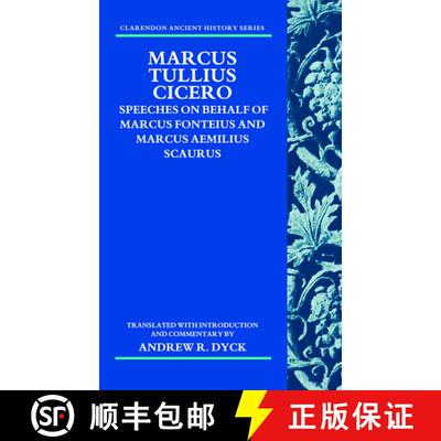 【3-4周达】精装 Marcus Tullius Cicero: Speeches on Behalf of Marcus Fonteius and Marcus Aemilius Scau... [9780199590063]