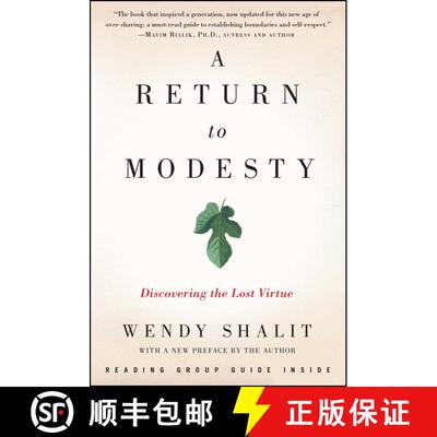 【3-4周达】A Return to Modesty: Discovering the Lost Virtue (Anniversary Edition) [9781476756653]