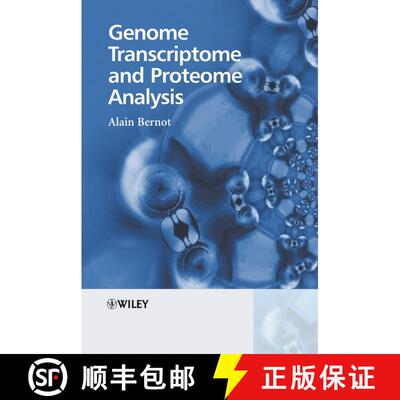 【3-4周达】Genome Transcriptome And Proteome Analysis [Wiley生命科学] [9780470849545]