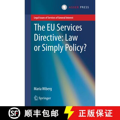 【3-4周达】精装 The EU Services Directive: Law or Simply Policy? [9789462650220]