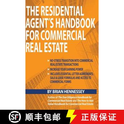 【3-4周达】The Residential Agent's Handbook for Commercial Real Estate: Create Another Revenue Stream... [9780998616339]