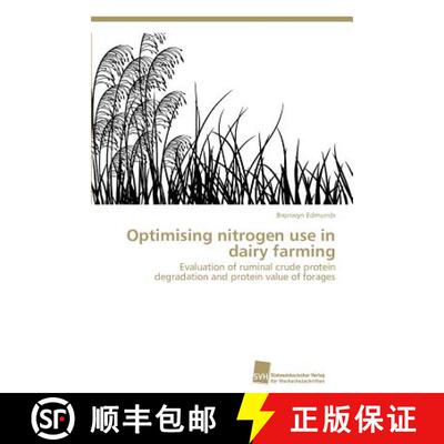 预订 Optimising nitrogen use in dairy farming [9783838131214]