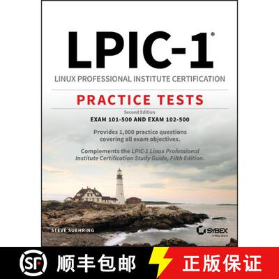【3-4周达】Lpic-1: Linux Professional Institute Certification Practice Tests, 2Nd Edition [Wiley备考类] [9781119611097]
