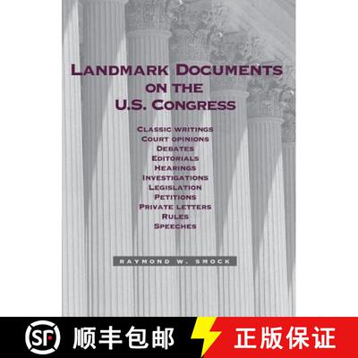 【3-4周达】Landmark Documents On the Us Congress [9781568023991]