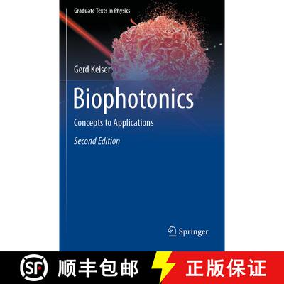 【3-4周达】Biophotonics: Concepts to Applications (Second Edition 2022) [9789811934841]