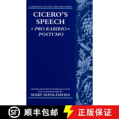【3-4周达】Cicero's Speech: Pro Rabirio Postumo [9780199240968]