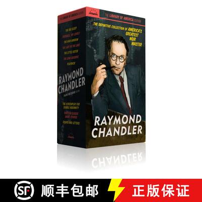 【3-4周达】Raymond Chandler: The Library of America Edition Set [9781598533194]