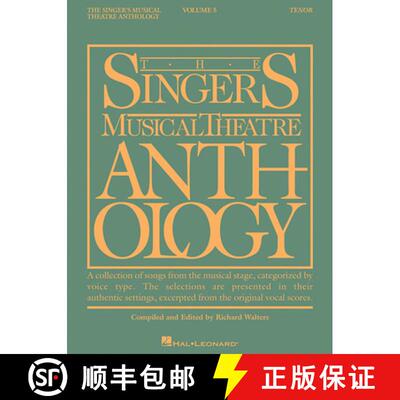 【3-4周达】The Singer's Musical Theatre Anthology, Volume 5 Tenor [9781423447009]