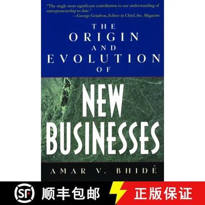 【3-4周达】The Origin and Evolution of New Businesses [9780195170313]