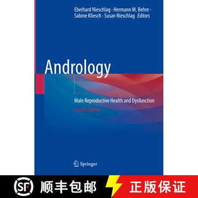 【3-4周达】精装 Andrology: Male Reproductive Health and Dysfunction (Fourth Edition 2023) [9783031315732]