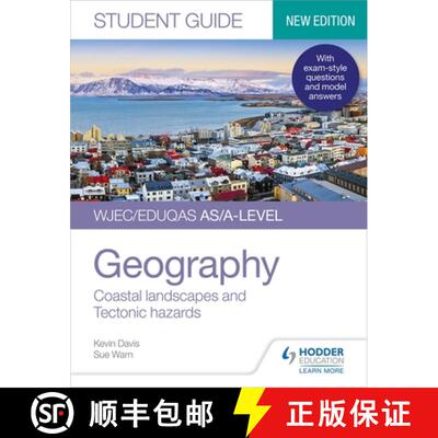 【3-4周达】WJEC/Eduqas AS/A-level Geography Student Guide 2: Coastal landscapes and Tectonic hazards [9781510472150]