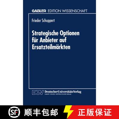 【3-4周达】Strategische Optionen für Anbieter auf Ersatzteilmärkten [9783824460038]