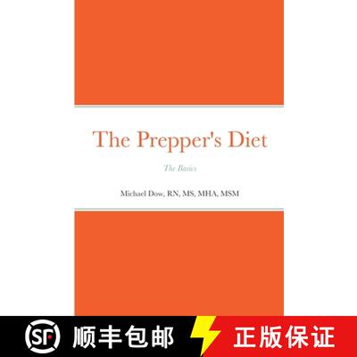 【3-4周达】The Prepper's Diet: The Basics [9781458309044]