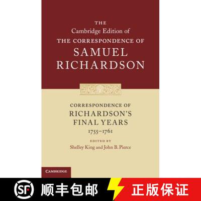 【3-4周达】精装 Correspondence of Richardson's Final Years (1755–1761): - Correspondence of Richards... [9780521831888]