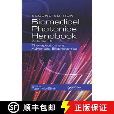 【3-4周达】Biomedical Photonics Handbook: Therapeutics and Advanced Biophotonics [9780367378479]