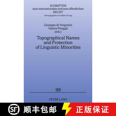 预订 精装 Topographical Names and Protection of Linguistic Minorities [9783631609767]