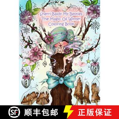 【3-4周达】Sherri Baldy My Besties The Magic Of Winter Coloring Book [9781945731624]