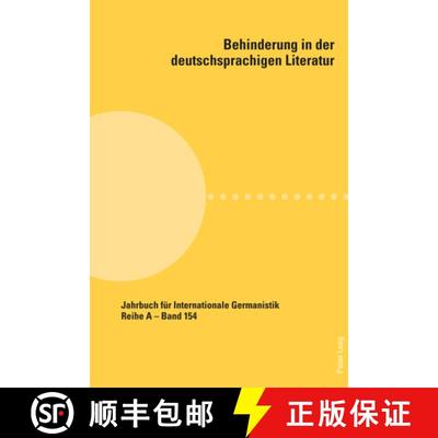 【3-4周达】Behinderung in der deutschsprachigen Literatur [9783034352093]
