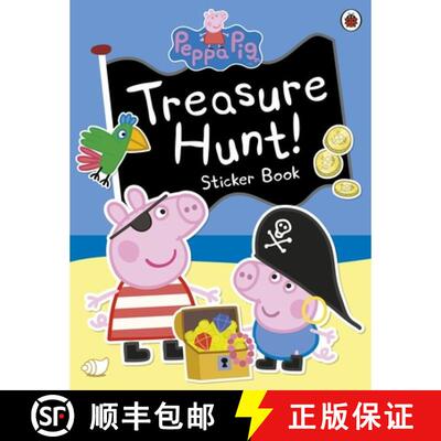 【3-4周达】Peppa Pig: Treasure Hunt! Sticker Book [9780723288602]