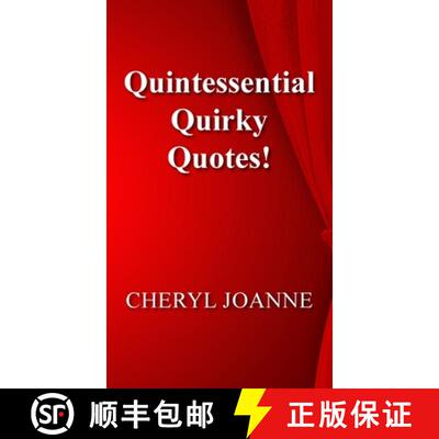 【3-4周达】精装 Quintessential Quirky Quotes! [9781803690759]