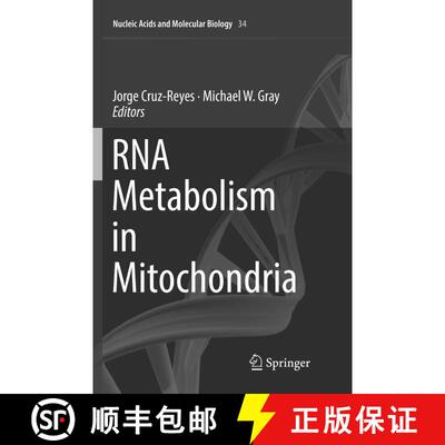 【3-4周达】RNA Metabolism in Mitochondria [9783030086374]