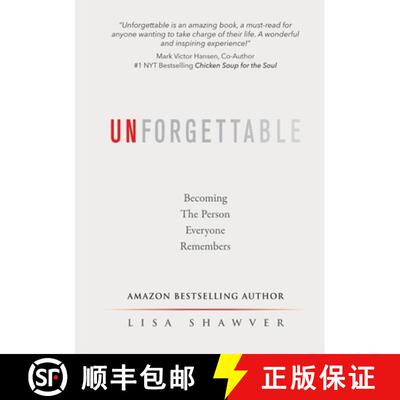 【3-4周达】Unforgettable: Becoming the Person Everyone Remembers [9781637921289]