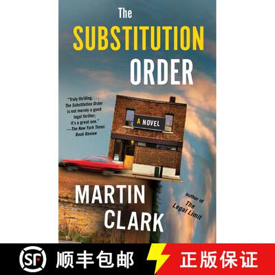 【3-4周达】The Substitution Order: A novel [9780525566564]