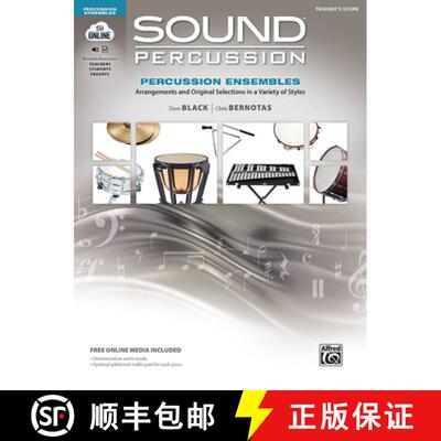 Sound Percussion Ensembles: Arrangements and Original Selections in a Variety of Styles, Book & Onlin... [9781470643119]