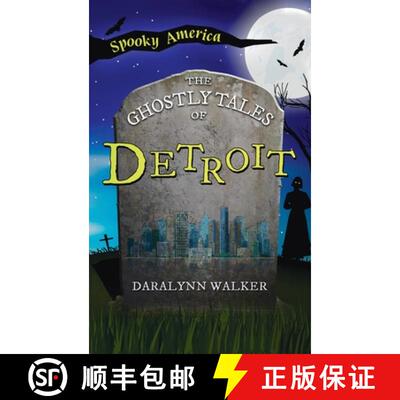 【3-4周达】精装 Ghostly Tales of Detroit [9781540257819]