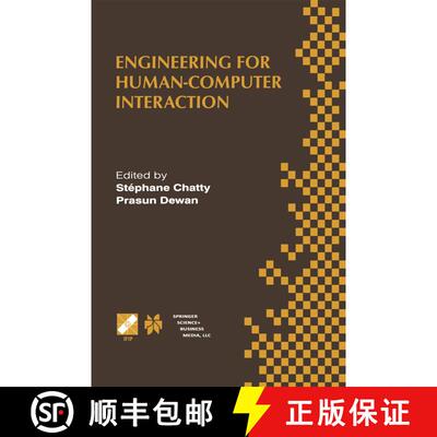 【3-4周达】Engineering for Human-Computer Interaction: IFIP TC2/TC13 WG2.7/WG13.4 Seventh Working Con... [9780412835209]