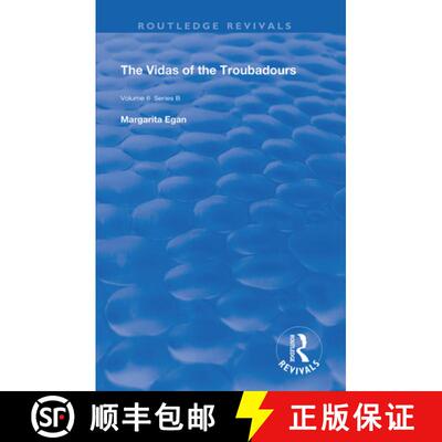 【3-4周达】THE VIDAS OF THE TROUBADOURS (1984) [9780367189440]