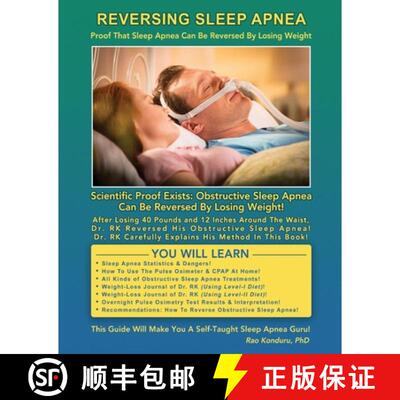 【3-4周达】Reversing Sleep Apnea: Proof that Sleep Apnea Can Be Reversed By Losing Weight [9780973112023]