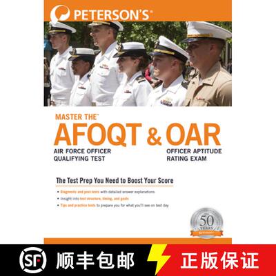 【3-4周达】Master the (TM) Air Force Officer Qualifying Test (AFOQT) & Officer Aptitude Rating Exam (... [9780768945775]