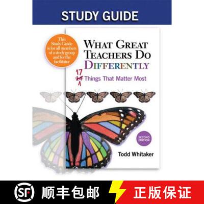 【3-4周达】Study Guide: What Great Teachers Do Differently: 17 Things That Matter Most [9781596672055]