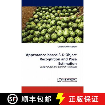 预订 Appearance-Based 3-D Object Recognition and Pose Estimation [9783843391153]