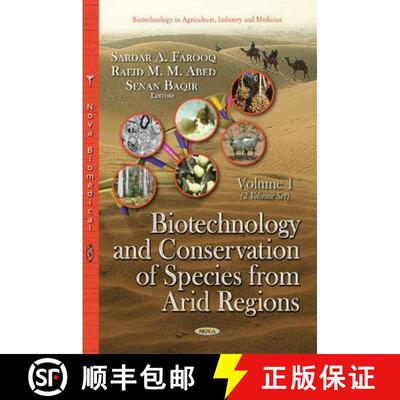 【3-4周达】精装 Biotechnology and Conservation of Species from Arid Regions (2 Volume Set) [9781631178696]