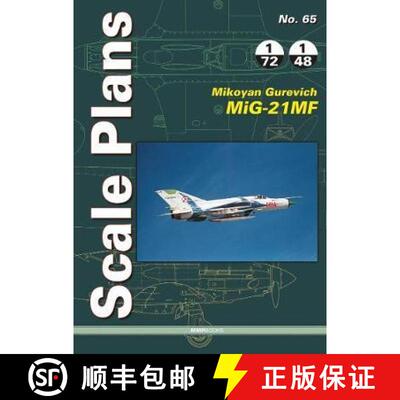 【3-4周达】Scale Plans No. 65 Mikoyan Gurevich Mig-21mf [9788366549074]