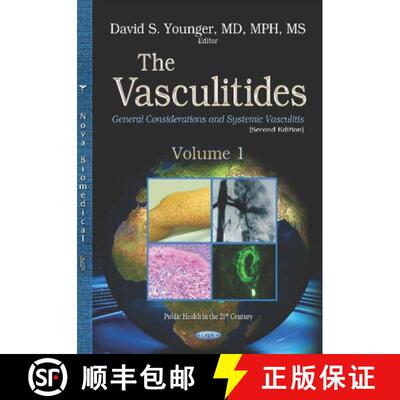 【3-4周达】The Vasculitides. Volume 1: General Considerations and Systemic Vasculitis (Second Edition) [9781536151336]