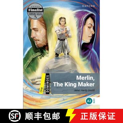 【3-4周达】Dominoes: Level 1:: Merlin, The King Maker [9780194607629]
