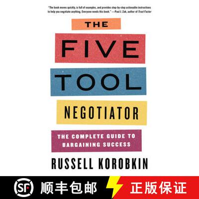 【3-4周达】The Five Tool Negotiator – The Complete Guide to Bargaining Success [9781324091516]