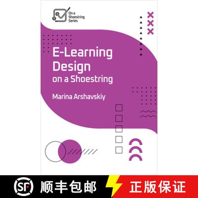 【3-4周达】E-Learning Design on a Shoestring [9781957157368]