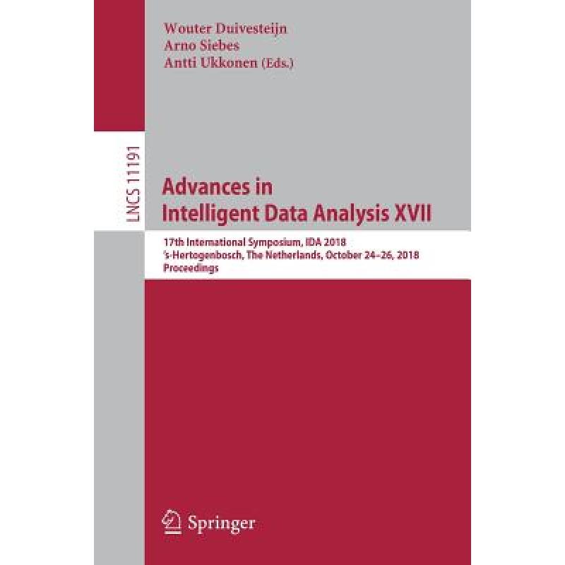 【4周达】Advances in Intelligent Data Analysis XVII: 17th International ...