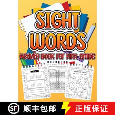 【3-4周达】Sight Word Activity Book For First Grade Kids: Essential Sight Words for Kids Learning to ... [9783755111030]