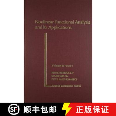 【3-4周达】精装 Nonlinear Functional Analysis and Its Applications [9780821814710]
