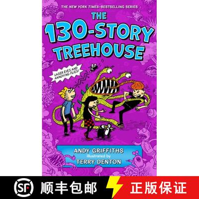 【3-4周达】精装 The 130-Story Treehouse: Laser Eyes and Annoying Flies [9781250236081]
