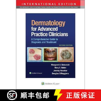 【3-4周达】Dermatology for Advanced Practice Clinicians : A Practical Approach to Diagnosis and Manag... [9781975147839]